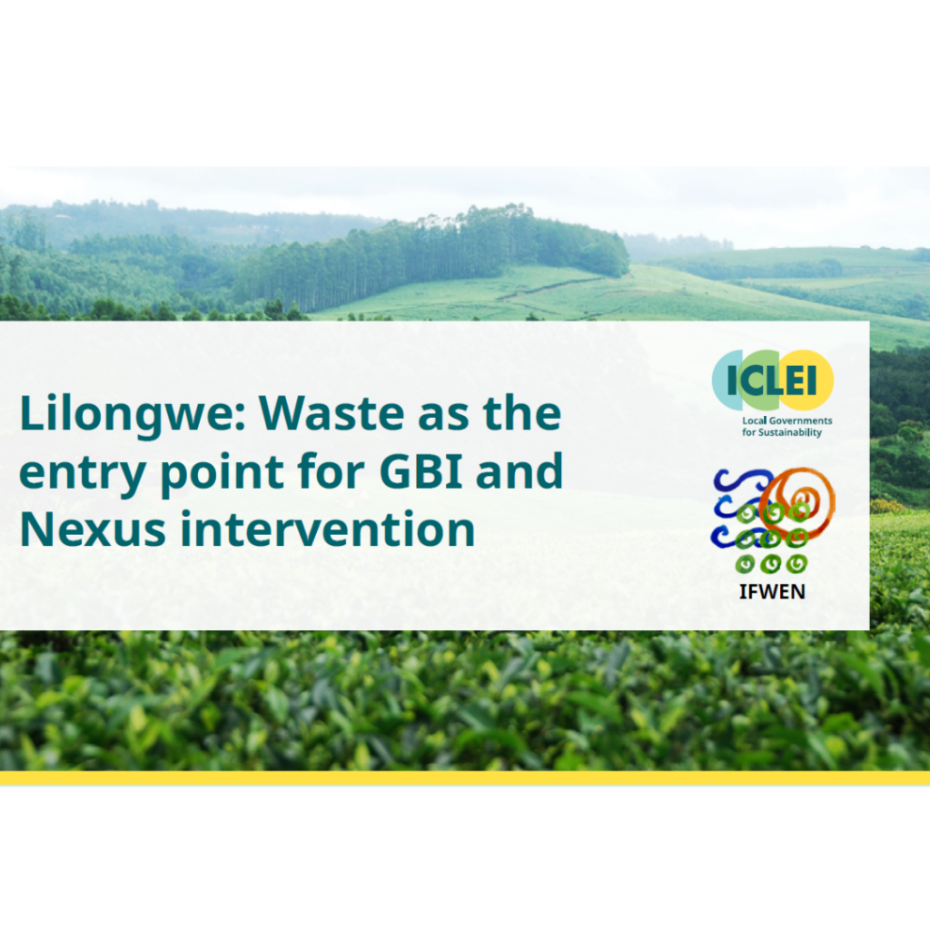 Lilongwe: Waste as the entry point for GBI and Nexus intervention ...